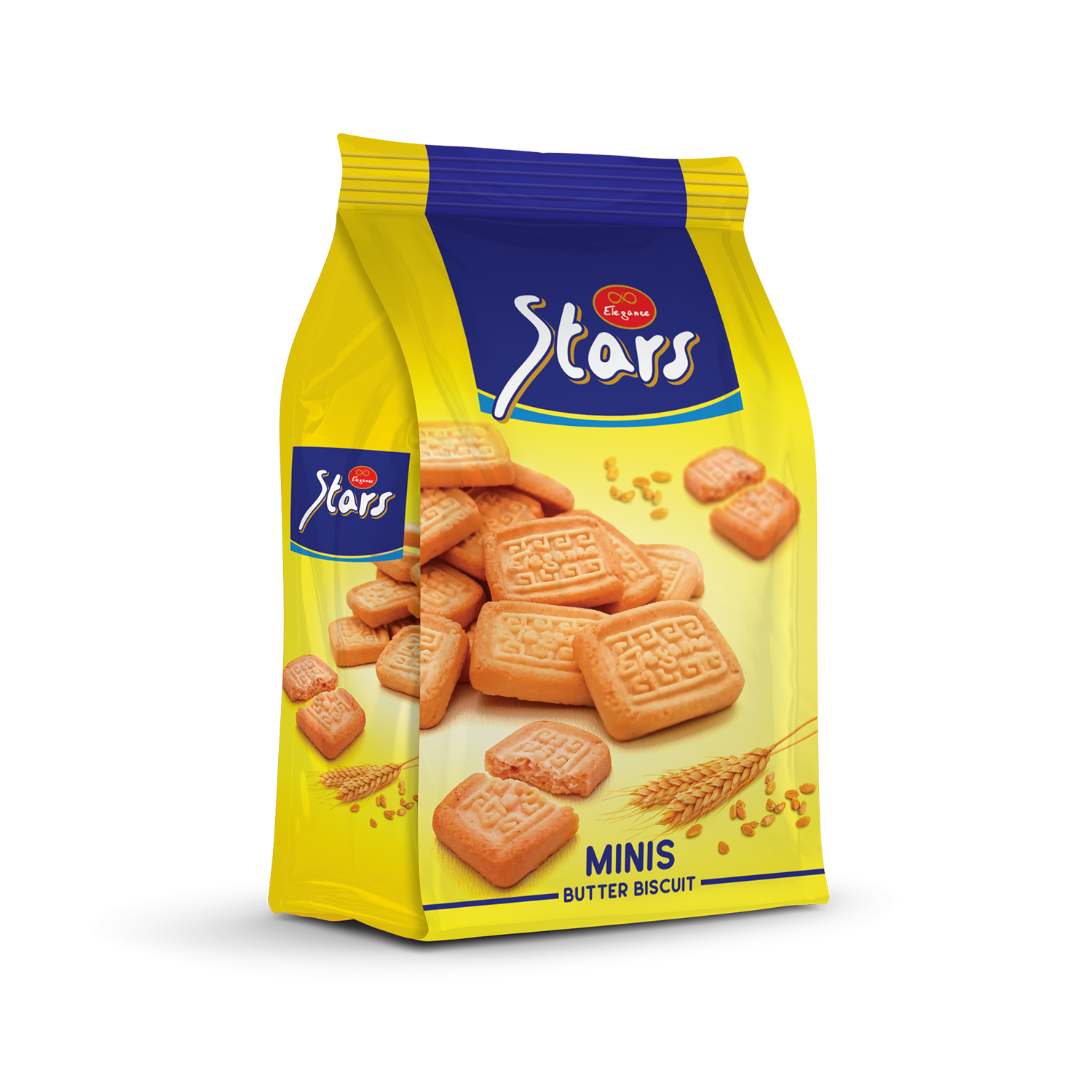 Elegance Stars Minis butter biscuits - Elegance Foods