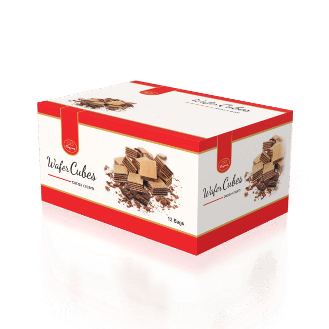 Elegance Wafer Cubes Cocoa Cream - Elegance Foods